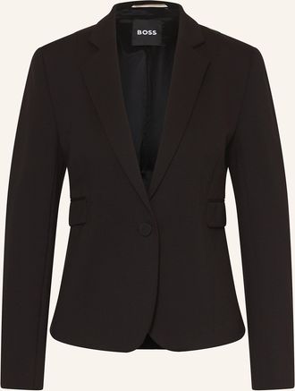 HUGO BOSS Jerseyblazer Jia schwarz
