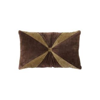 HK Living Coussin Velvet - Marron - Velours