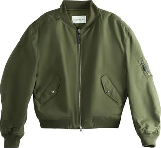 Givenchy veste en coton à poches zippées - Vert