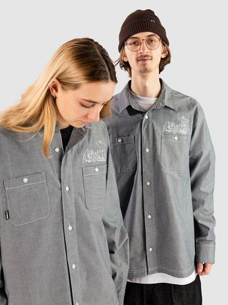 adidas Gonz Button Chemise bleu