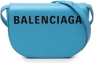 Balenciaga Sac bandouli&egrave;re vintage Pre-owned - Femme - Pre-owned - Bleu - Taille: ONE Size