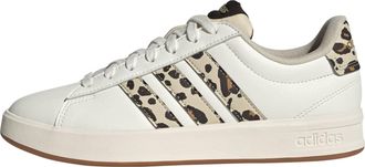 adidas Damen Grand Court 3.0 Shoes, Crystal Linen/Aurora Coffee/Matte Gold, 42 EU