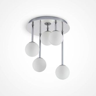Lindby Lindby - Deckenlampe Chrissy aus Metall für Wohnzimmer & Esszimmer von