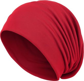 style3 Slouch Beanie aus atmungsaktivem, feinem und leichten Jersey Unisex M&uuml;tze Haube Bini Einheitsgr&ouml;&szlig;e
