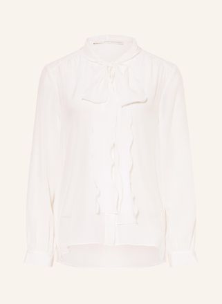 Herzen'sangelegenheit Herzens Angelegenheit Seidenbluse Mit Schluppe weiss