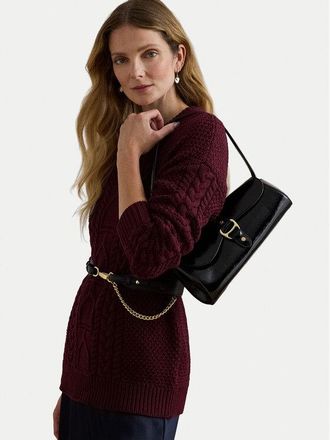 Lauren Ralph Lauren Handtasche 431P04068001 Schwarz