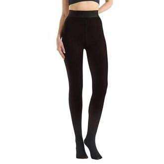 Generic Collants doubl&eacute;s en polaire pour femme - Collants thermiques - Collants opaques pour lhiver - Chauds - Collants &eacute;pais - Porte-jarretelles pour femme -