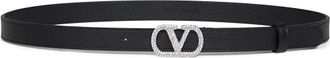 Valentino Garavani Femme, Accessoires, Noir, Taille: 90 CM VLogo Signature Belt
