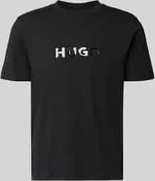 HUGO BOSS Regular Fit T-Shirt aus reiner Baumwolle Modell DUMEO