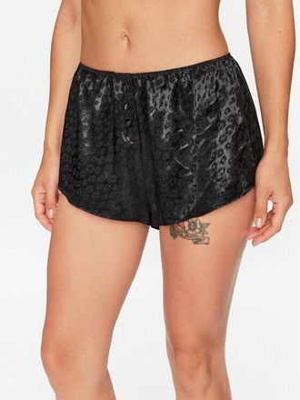 Hunkemöller Pyjamashorts 203224 Schwarz Comfortable Fit