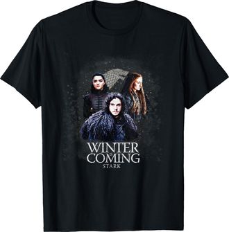 Game of Thrones Game Of Thrones Stark Weihnachten T-Shirt