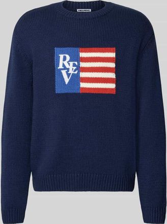 Review Regular Fit Strickpullover aus Baumwoll-Mix