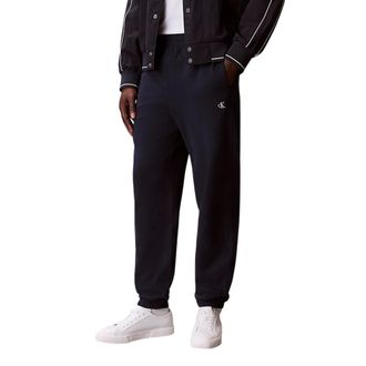 Calvin Klein Relaxed Cotton Terry Joggers - - Trousers - Herren - Blau - M