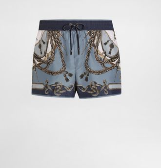 Dolce & Gabbana Cargo-print Short Swim Boxers - Mann Beachwear Multicolor 6