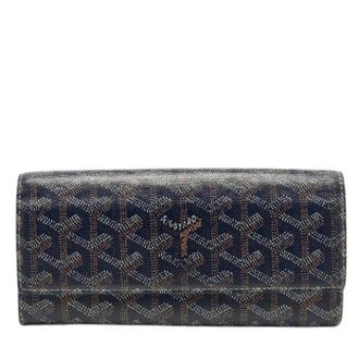 Goyard Pre-owned Vintage Geldb&ouml;rse aus beschichtetem Canvas - - Pre-owned - Damen - Schwarzk - ONE SIZE