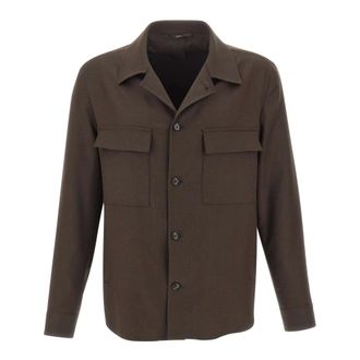 BRIGLIA 1949 Homme, Vestes, Brun, Taille: M John Jacket