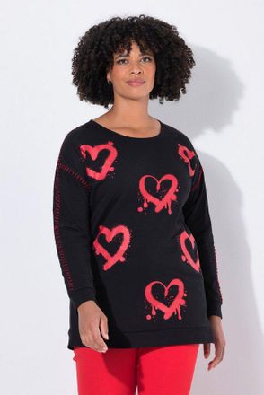 Angel Of Style Sweatshirt Sweatshirt Loose Fit Neon Herzen