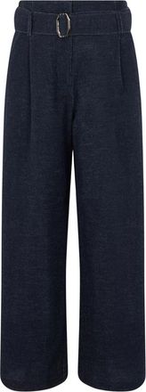 Moorer NOA Pantalon Large - Femme - Pantalons - Bleu - Taille: 36 FR