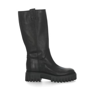 Hogan H700 Lederstiefel - - Shoes - Damen - Schwarzk - 40 EU