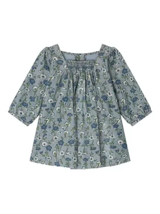 BONPOINT Cotton Dress - Green