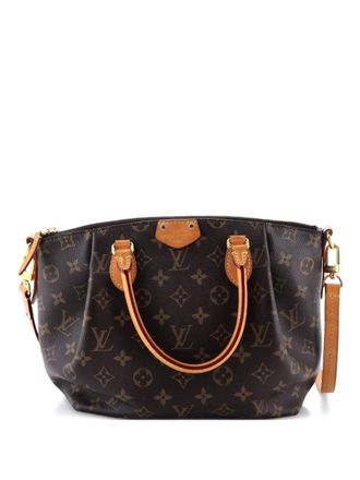 Louis Vuitton Turenne Handbag Monogram Canvas MM satchel - Marron