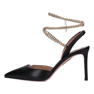 Aquazzura Flash Pump 85 - - Shoes - Damen - Schwarzk - 37 EU