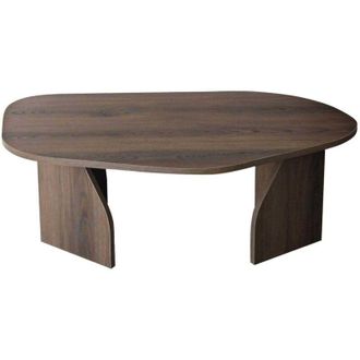 Asir Group LLC Asir Group Llc - Table basse en agglom&eacute;r&eacute; Rock