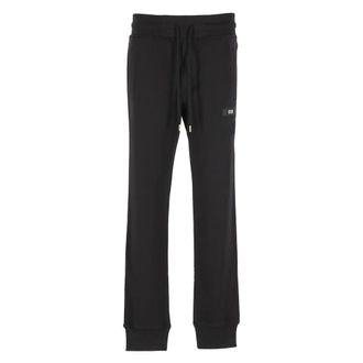 Versace Jeans Couture Schwarze Baumwollhose Stilvoll - - Trousers - Herren - Schwarzk - M