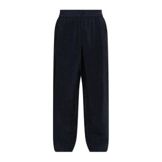 Giorgio Armani Hose mit Knittereffekt - - Trousers - Herren - Blau - M