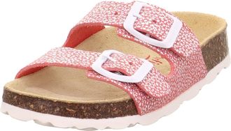 Superfit Fussbettpantoffel 1-800111 Hausschuhe, PINK/WEIß 5530, 27 EU