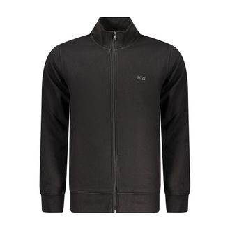 Rifle Schwarzes Baumwoll Herren Sweatshirt