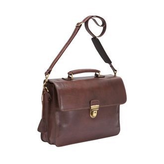 Picard Herren Toscana Aktentaschen, Braun/Kastanie, 37x27x10 Centimeters