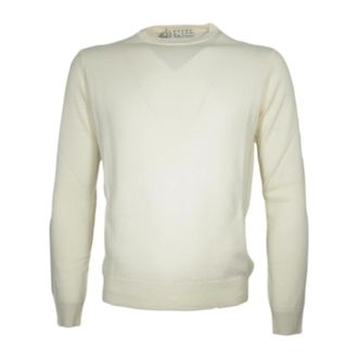 Cashmere Company Rundhals-Strick - - Knitwear - Herren - Wei&szlig; - XL