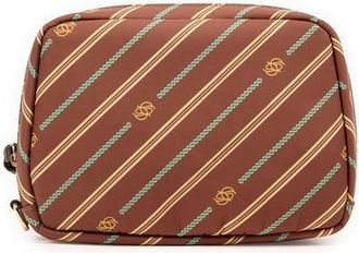 Dr&ocirc;le de Monsieur Pochette &agrave; imprim&eacute;e monogramme