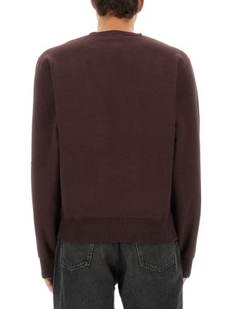 Saint Laurent Cassandre Sweatshirt - Burgundy