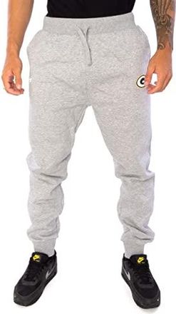 Fanatics NFL Green Bay Packers Pantalon de jogging pour homme Gris chin&eacute;, Gris m&eacute;lang&eacute;, XL