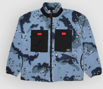 Salty Crew Naut Sc Sherpa-Jacke blue camo