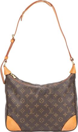 Louis Vuitton Crossbody Bags - Louis Vuitton Canvas Monogram Boulogne Shoulder Ba - Gr. unisize - in Braun - f&uuml;r Damen