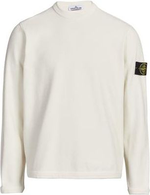 Stone Island Sweat &agrave; col rond en coton piqu&eacute;