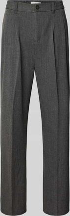 Casual Friday Straight Leg Stoffhose mit Bundfalten Modell Grant