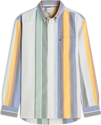 Tommy Hilfiger Hemd Relaxed Fit Multicolour Stripe