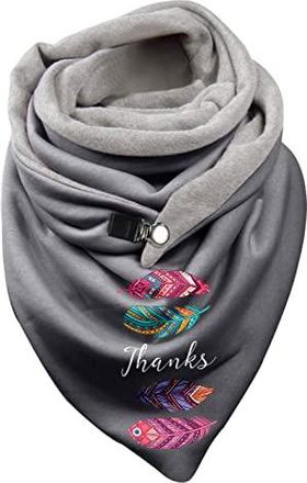 Generic &Eacute;charpe en polaire chaude avec double couture pour femme - Automne et hiver, D, Taille unique