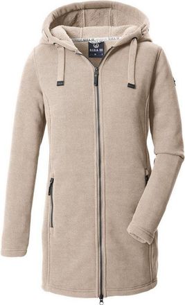 G.I.G.A. DX by killtec Strickfleecejacke GW 44 WMN KNTFLC PRK in Longform, mit 2-Wege-Rei&szlig;verschluss