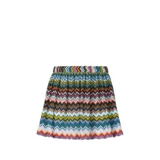 Missoni Short fluide &eacute;lastiqu&eacute; &agrave; motifs m&eacute;tallis&eacute;s
