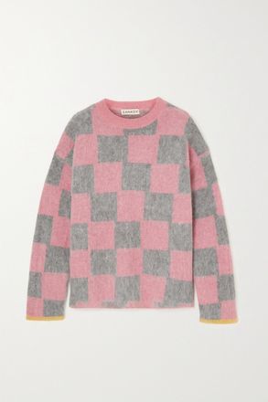 Zankov Rudy Pullover Aus Geb&uuml;rstetem Jacquard-strick - Pink