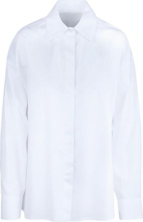 Dondup Femme, Blouses et Chemises, Blanc, Taille: 42 FR Camicia Over