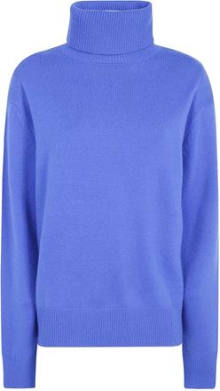 Frankie Shop Femme, Pulls, Bleu, Taille: 40 FR Col roul&eacute;s