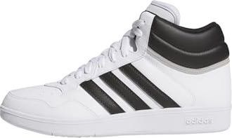 adidas Mixte Hoops 4.0 Mid Shoes, Cloud White/Core Black/Grey Two, 46 2/3 EU