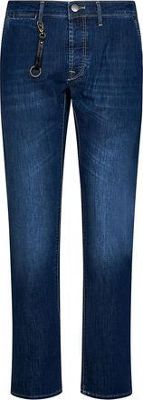 Incotex Straight Leg Jeans - Blau