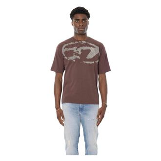 Diesel T-Boxt-N14 Tee - - Tops - Herren - Braun - S
